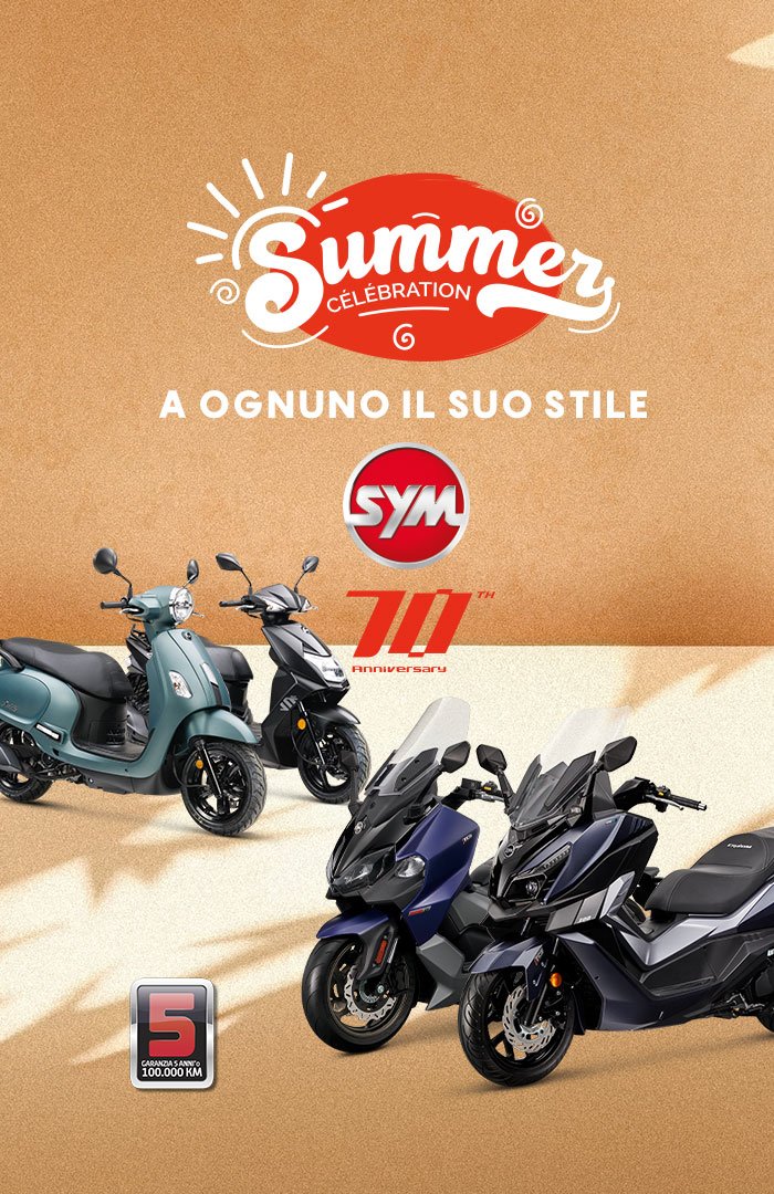 Scooter e moto SYM | SYM Svizzera